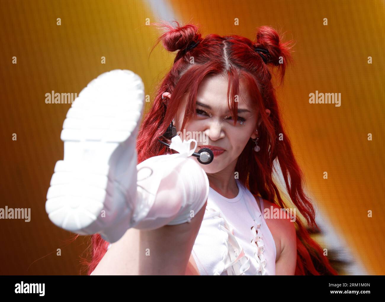 Flushing Meadow, United States. 26th Aug, 2023. K-Pop Artist AleXa ...