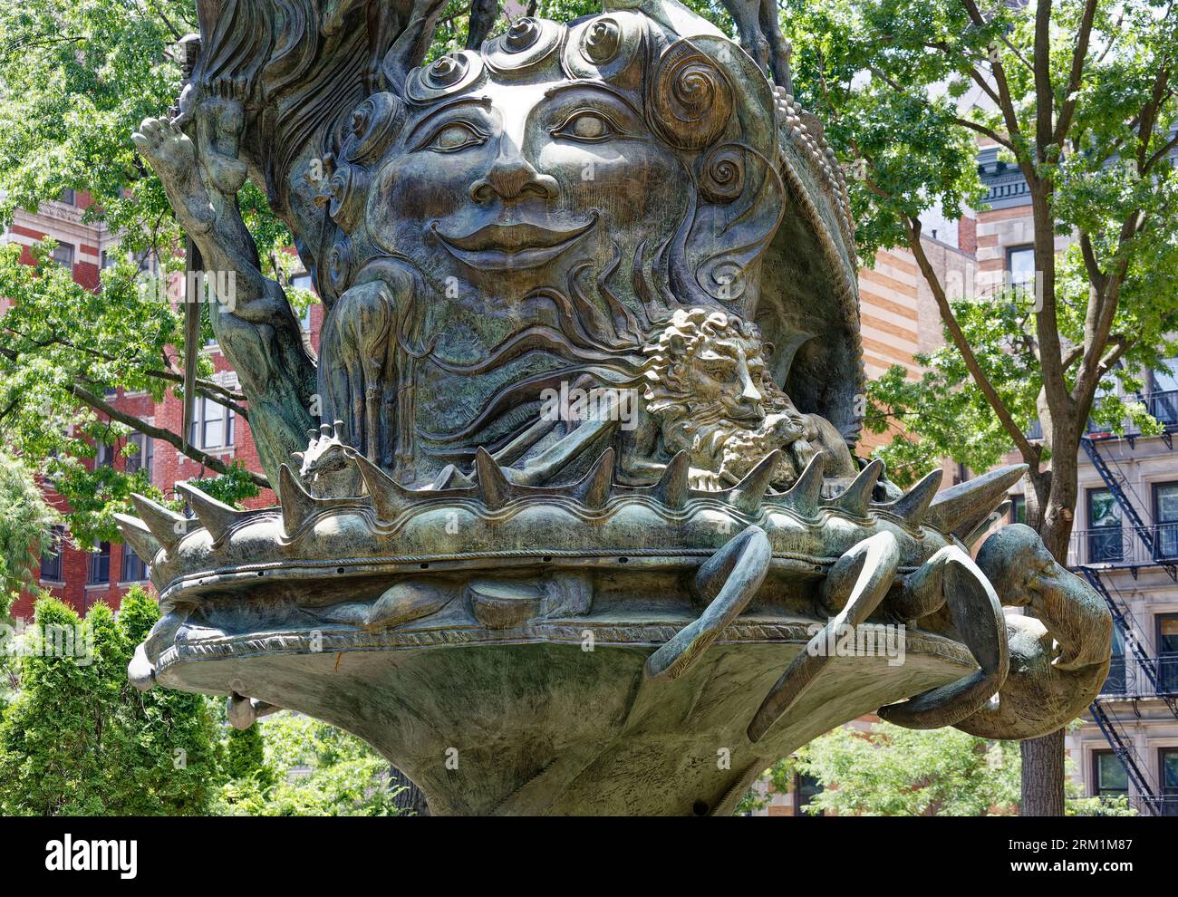 Morningside Heights: Peace Fountain, at Cathedral of St. John the ...