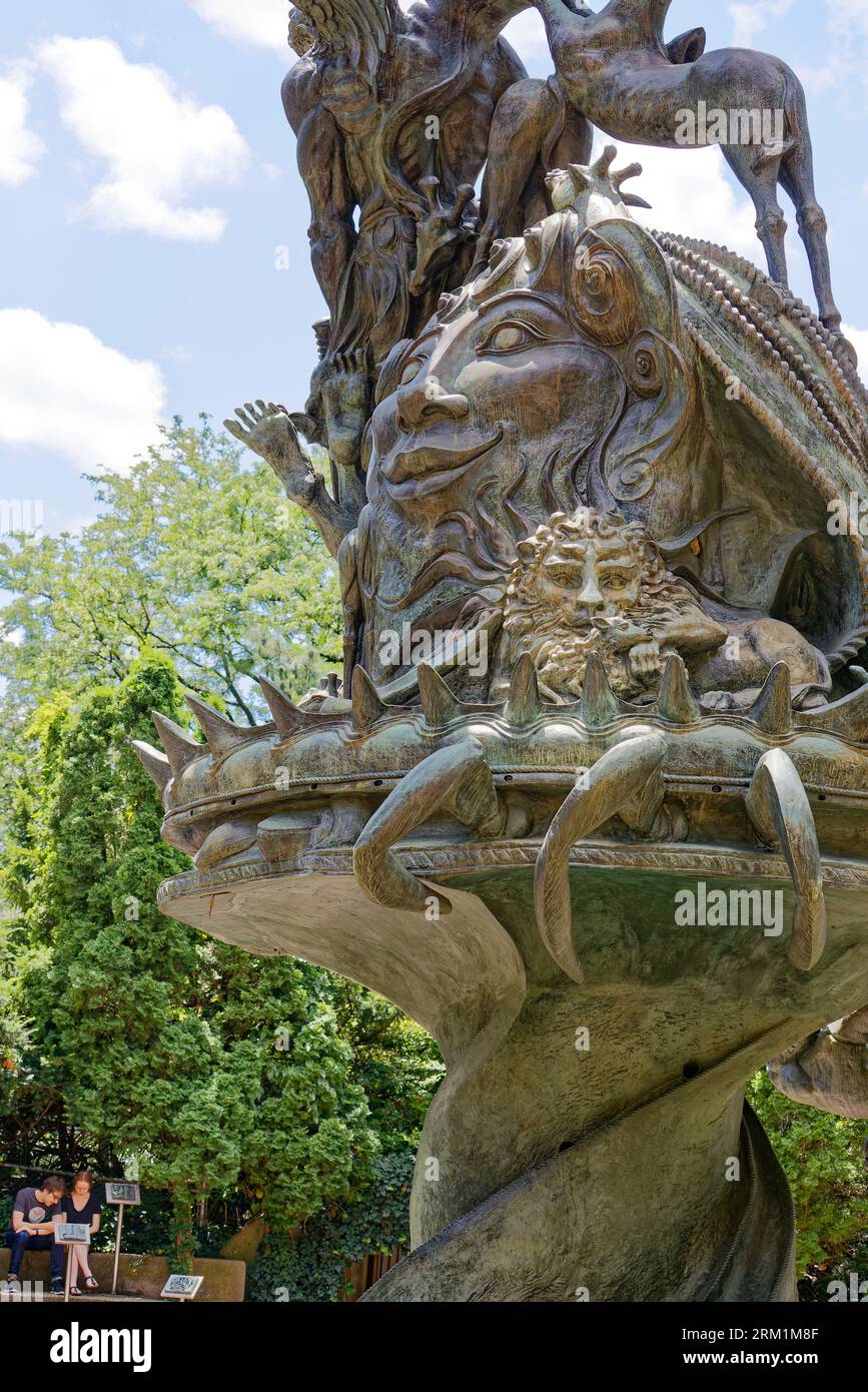 Morningside Heights: Peace Fountain, at Cathedral of St. John the ...