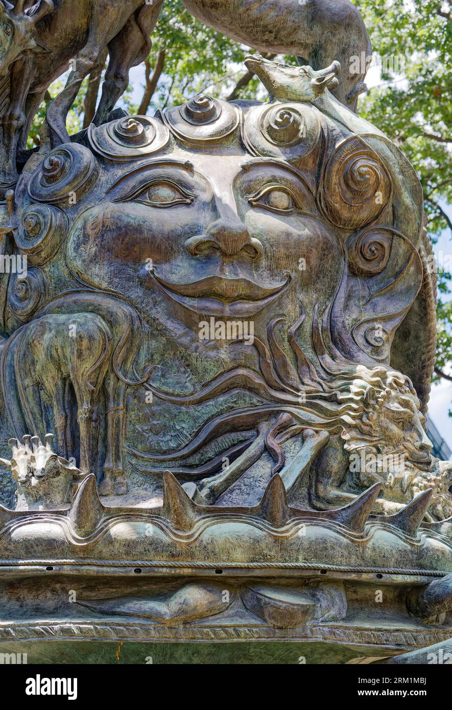 Morningside Heights: Peace Fountain, at Cathedral of St. John the ...