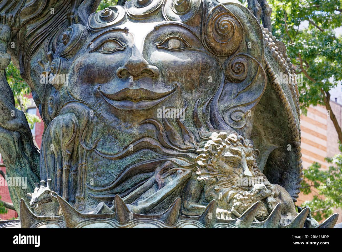 Morningside Heights: Peace Fountain, at Cathedral of St. John the ...