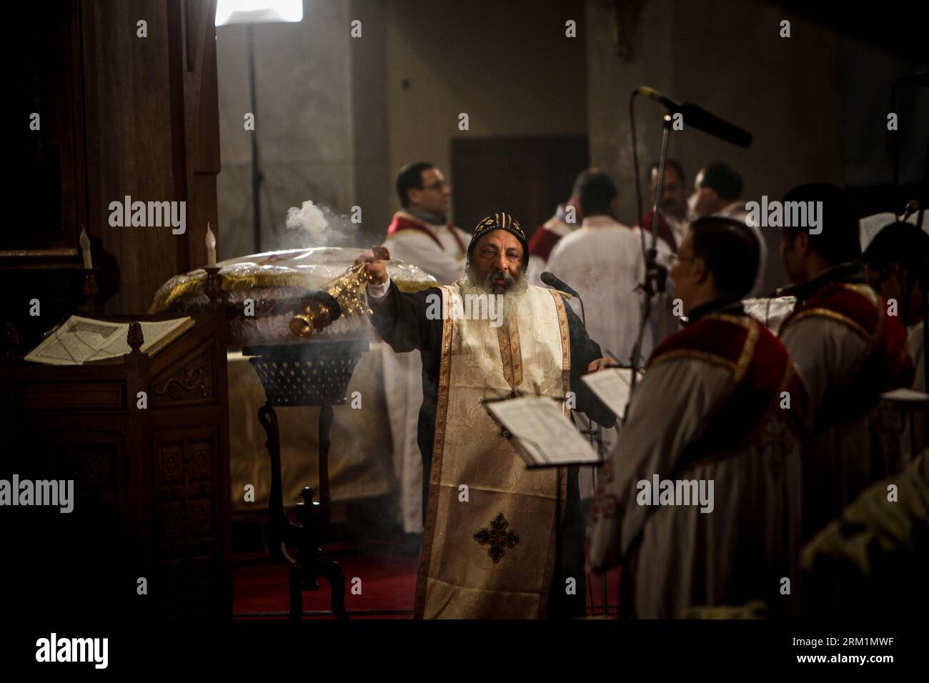 Seat of the coptic orthodox pope hi-res stock photography and images ...