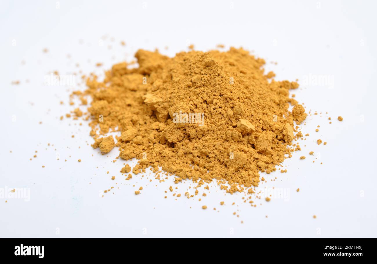 Ochre powder hi-res stock photography and images - Alamy