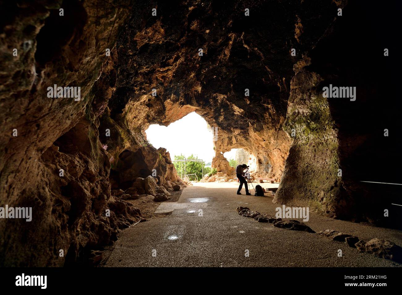 Skhul cave hi-res stock photography and images - Alamy