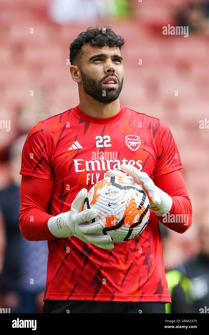 David raya 2023 arsenal hi-res stock photography and images - Alamy