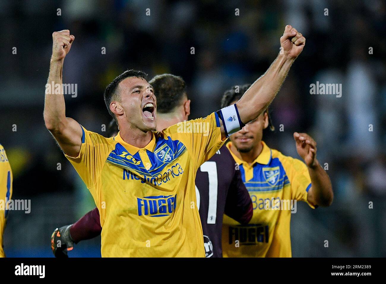 Frosinone, Italy. 26th Aug, 2023. Luca Mazzitelli of Frosinone Calcio ...