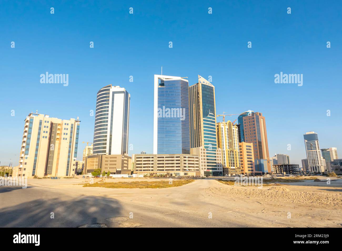 City development Bahrain. Urban development in Bahrain. Constructed ...