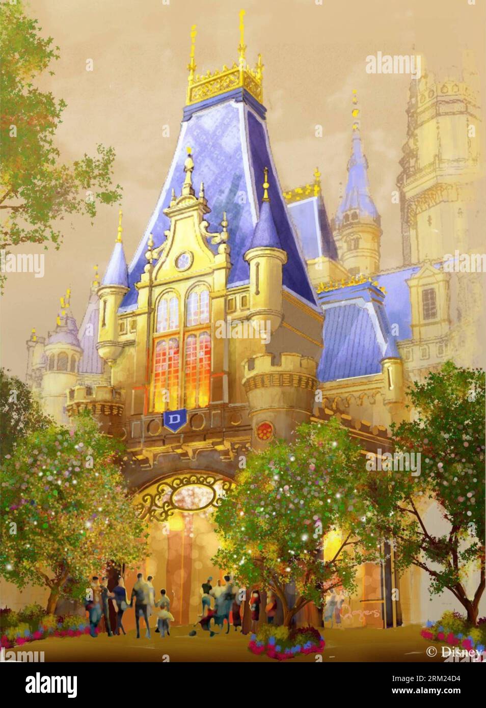 Castle themed resort hi-res stock photography and images - Alamy