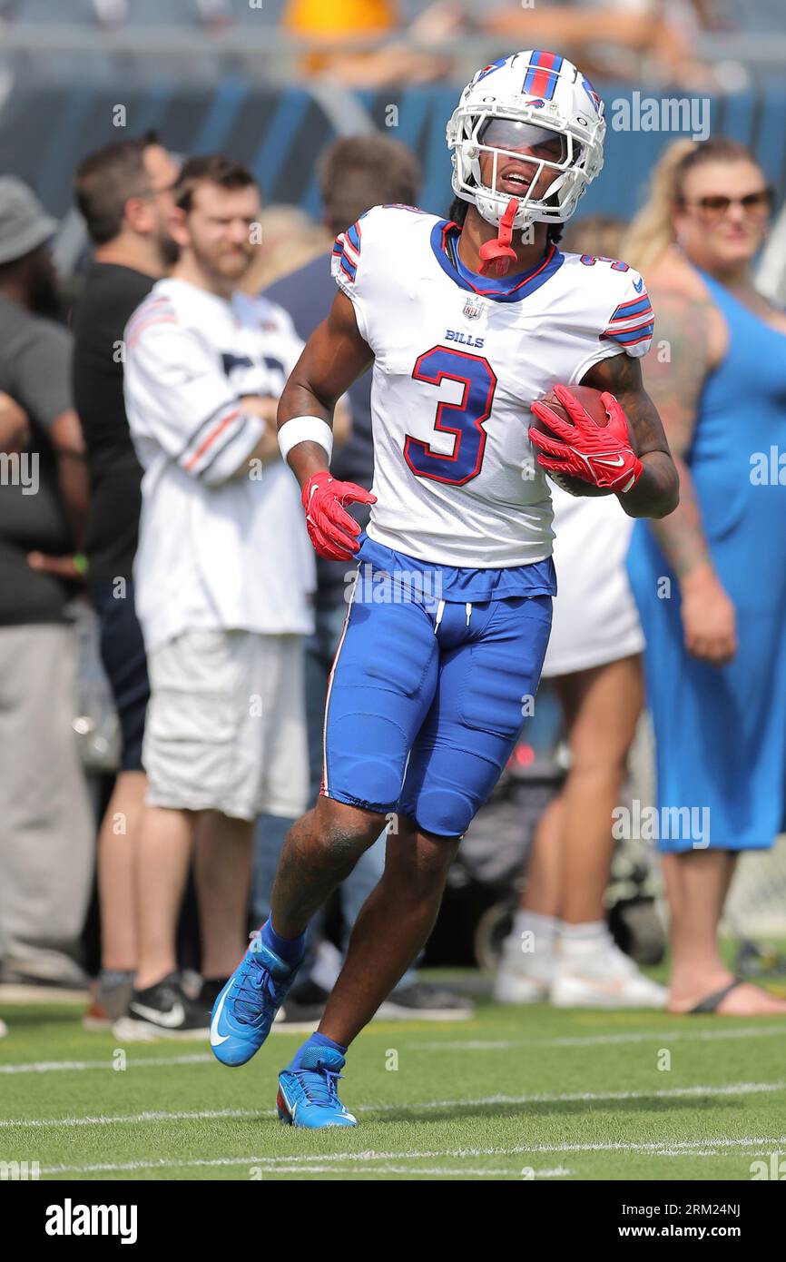 Buffalo Bills safety Damar Hamlin (3) during an NFL football preseason ...