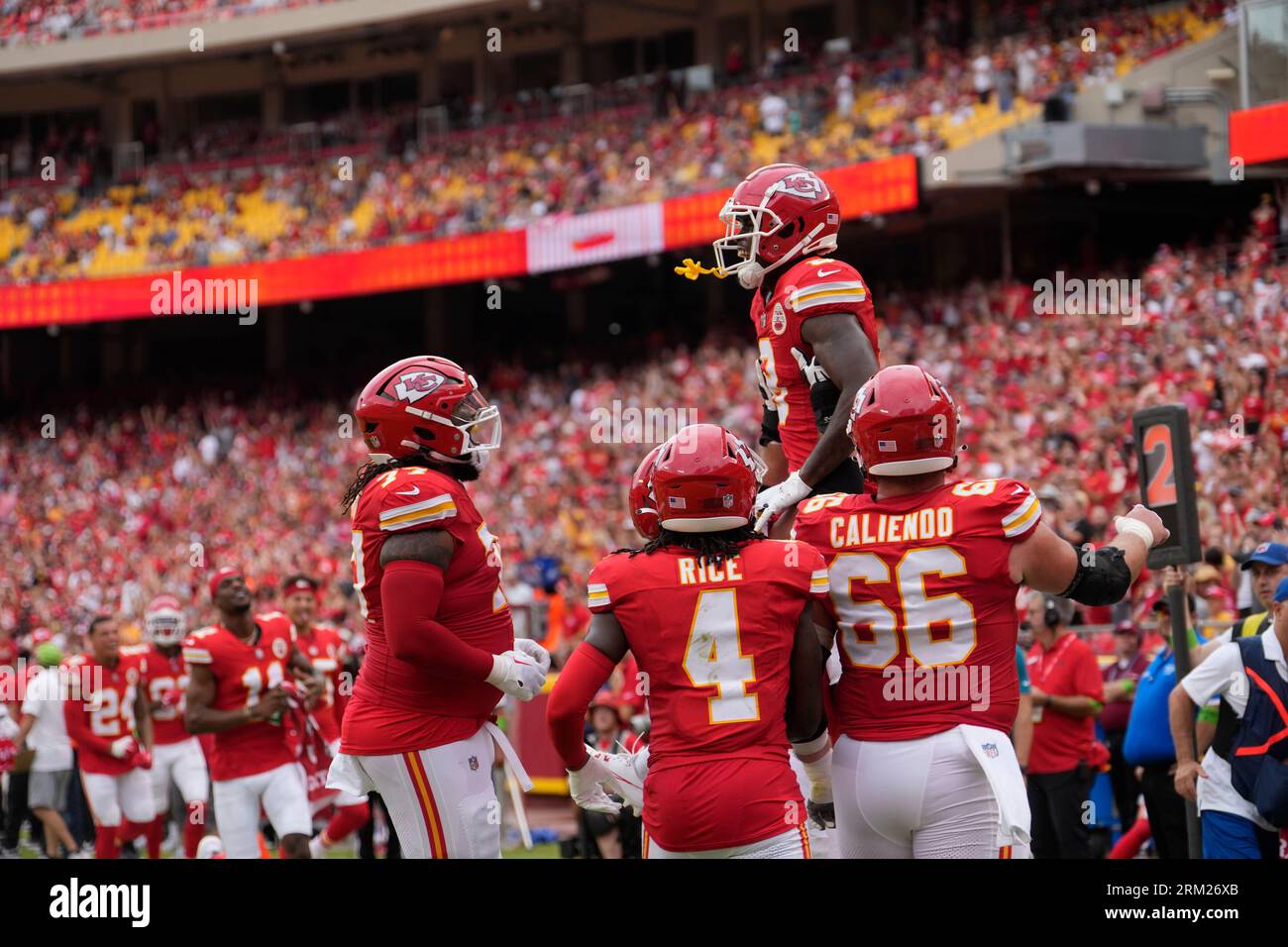 Justyn ross chiefs hi-res stock photography and images - Alamy