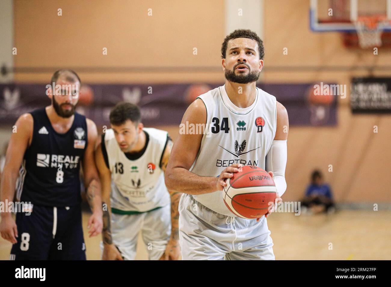 Reale mutua basket torino vs bertram tortona basket hi-res stock ...