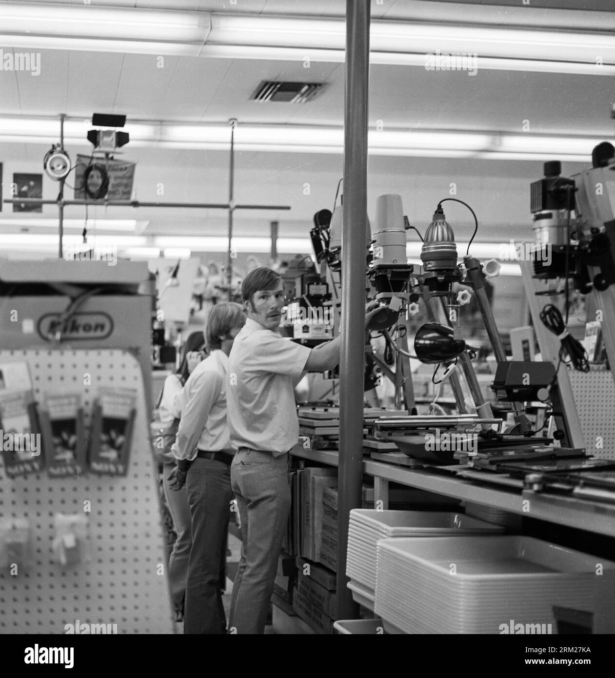 Los angeles 1970s Black and White Stock Photos & Images - Alamy