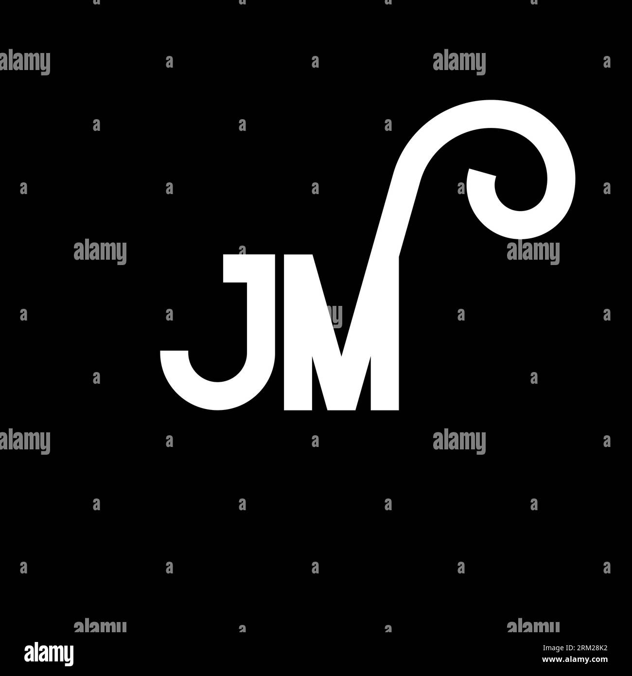 Jm concept Stock Vector Images - Alamy