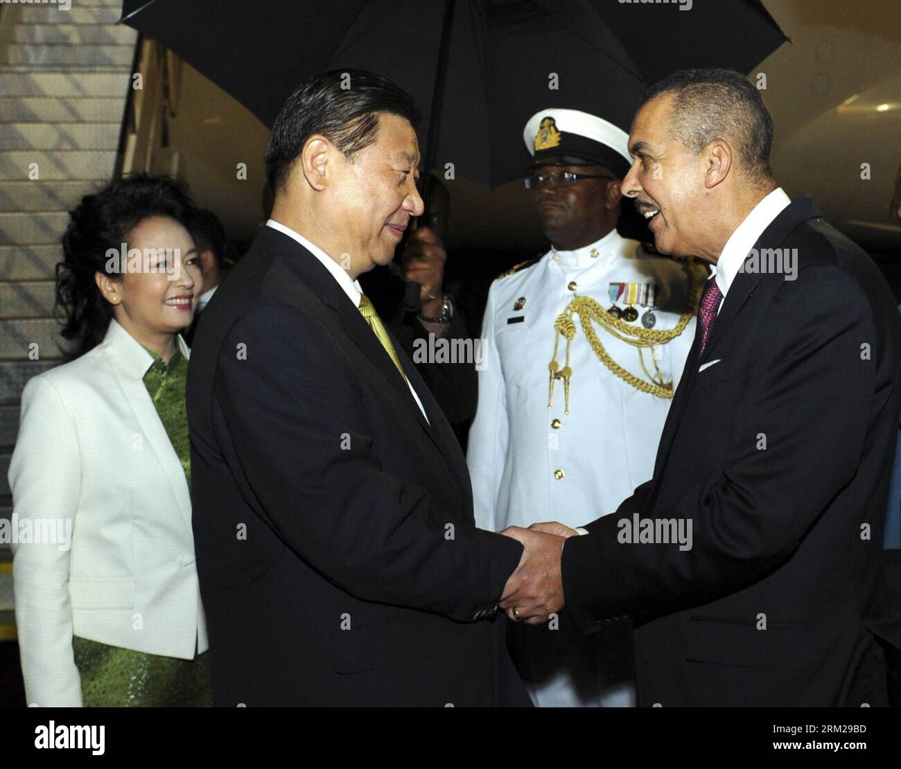 Kamla persad bissessar hi-res stock photography and images - Alamy