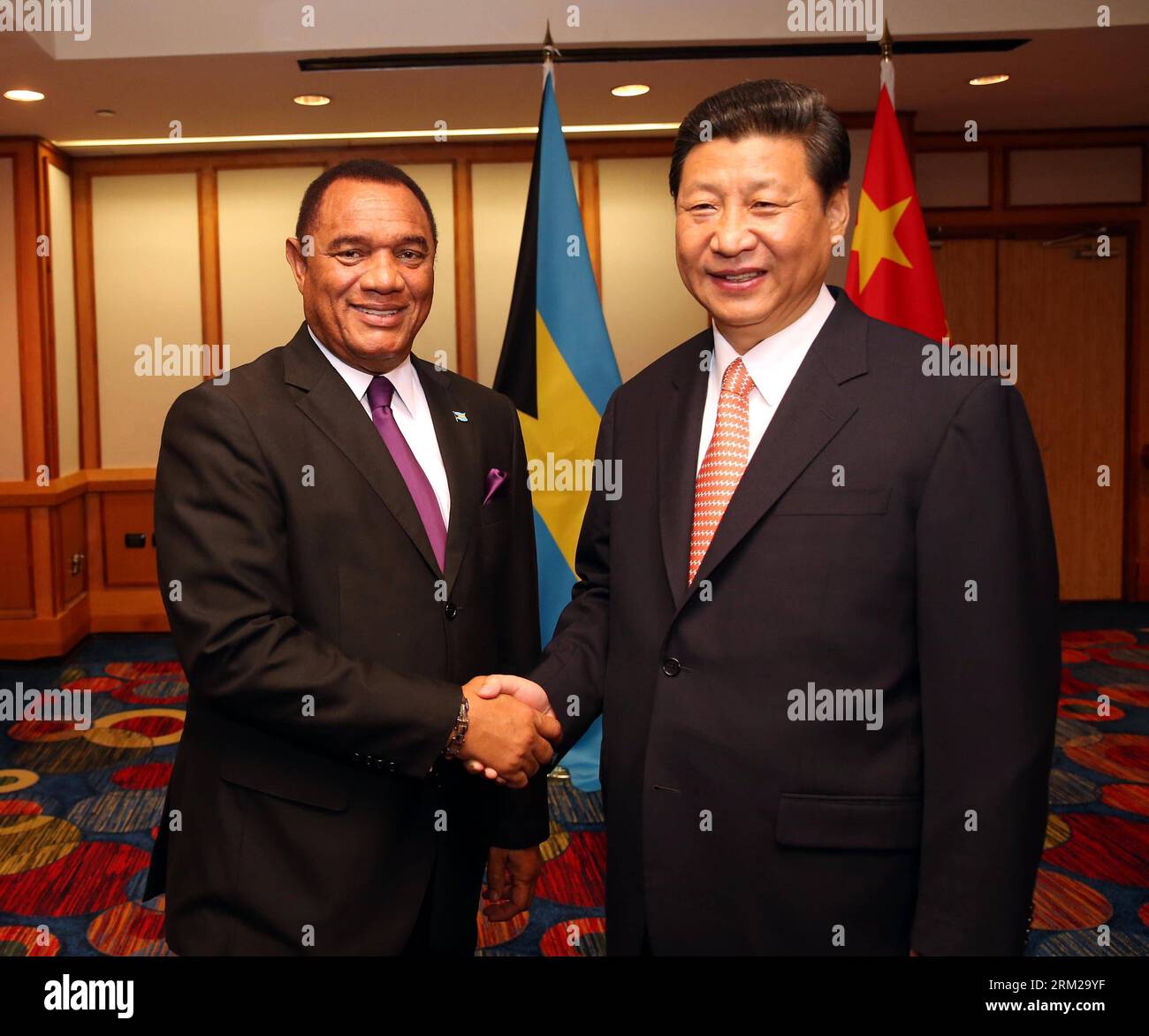 Prime minister of the bahamas hi-res stock photography and images - Alamy