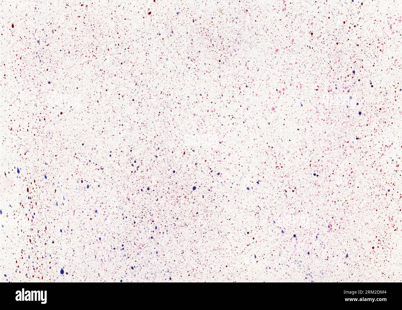 Abstract background with fine splashes of paint in cheerful colors, ink ...