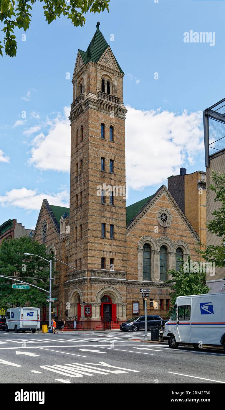 Manhattan Valley: The buff brick and terra cotta, and eight-story ...