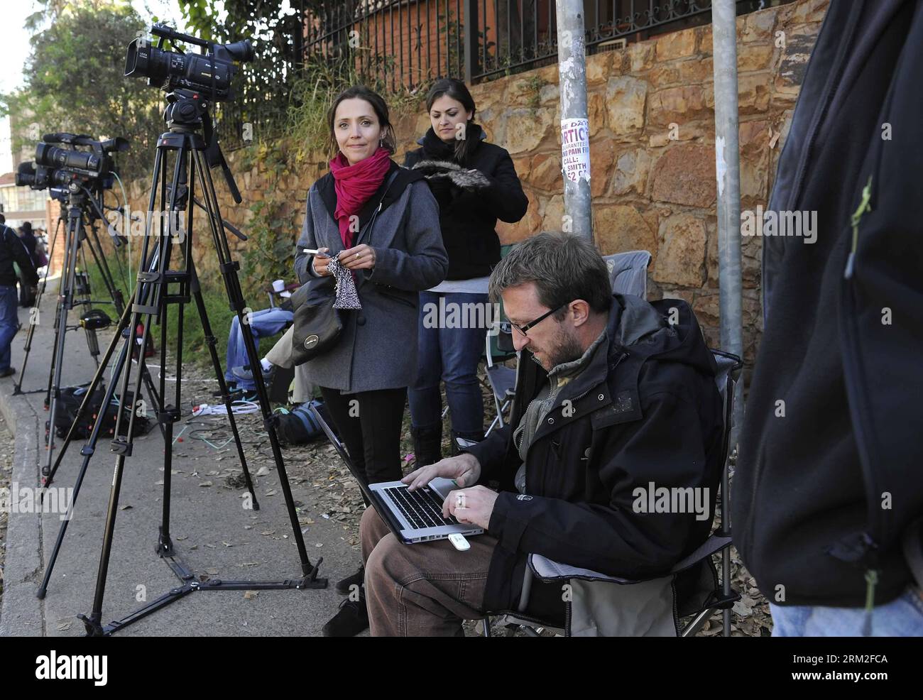 Pretoria hospital journalist hi-res stock photography and images - Alamy