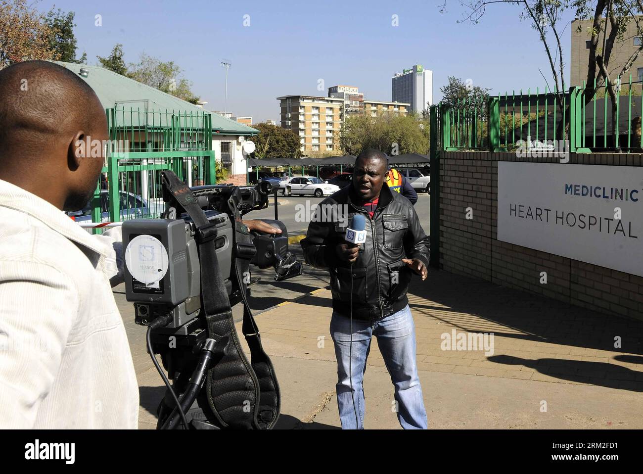 Pretoria hospital journalist hi-res stock photography and images - Alamy