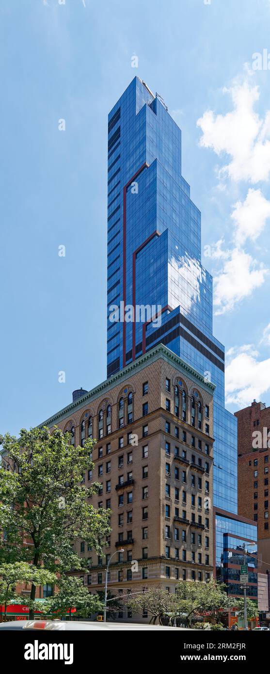 Manhattan Valley: The classic masonry of Midway, 216 West 100th Street ...