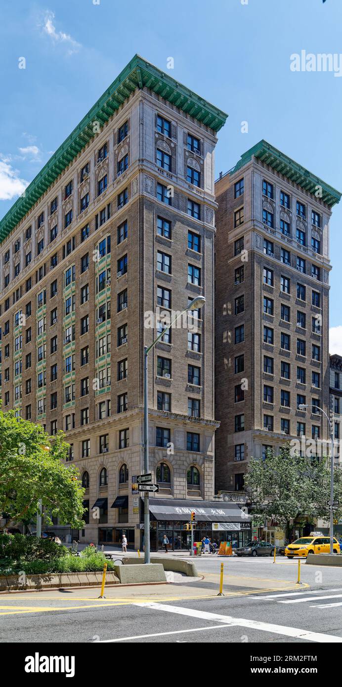 Manhattan Valley: Borchardt’s façade at 220 West 98th Street keeps the ...
