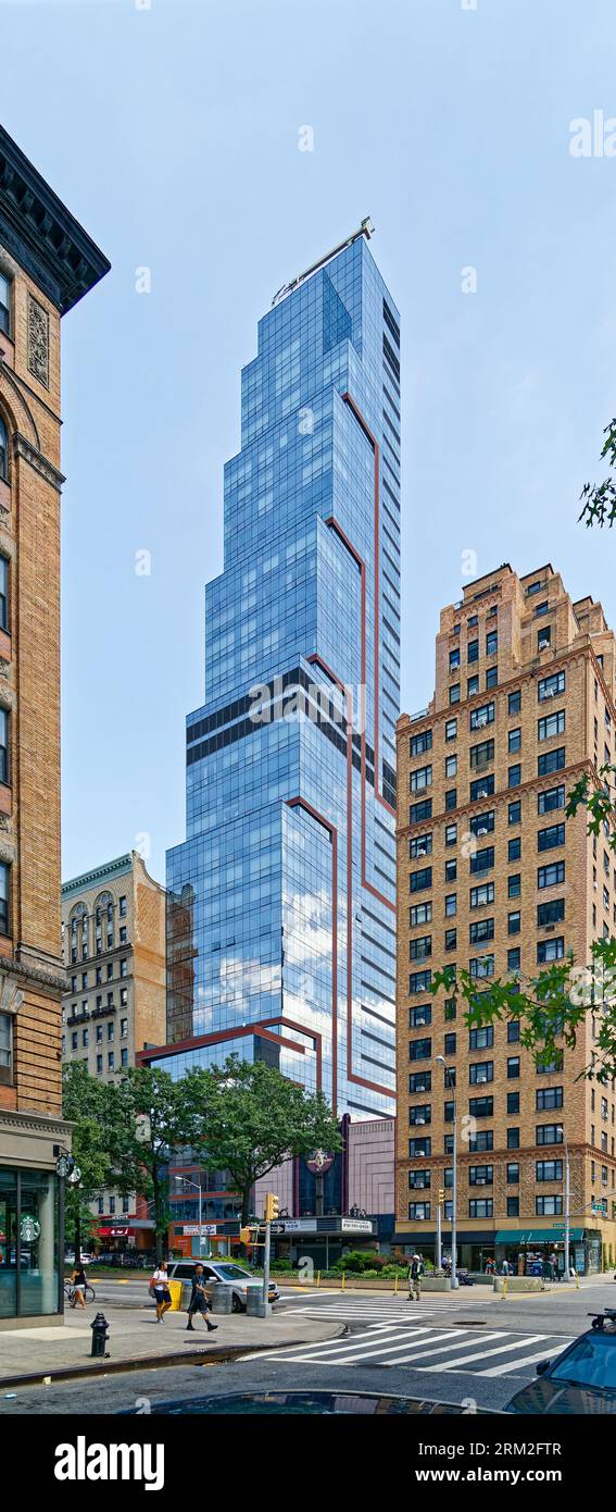 Manhattan Valley: Ariel East’s stepped tower dwarfs its neighbors on ...