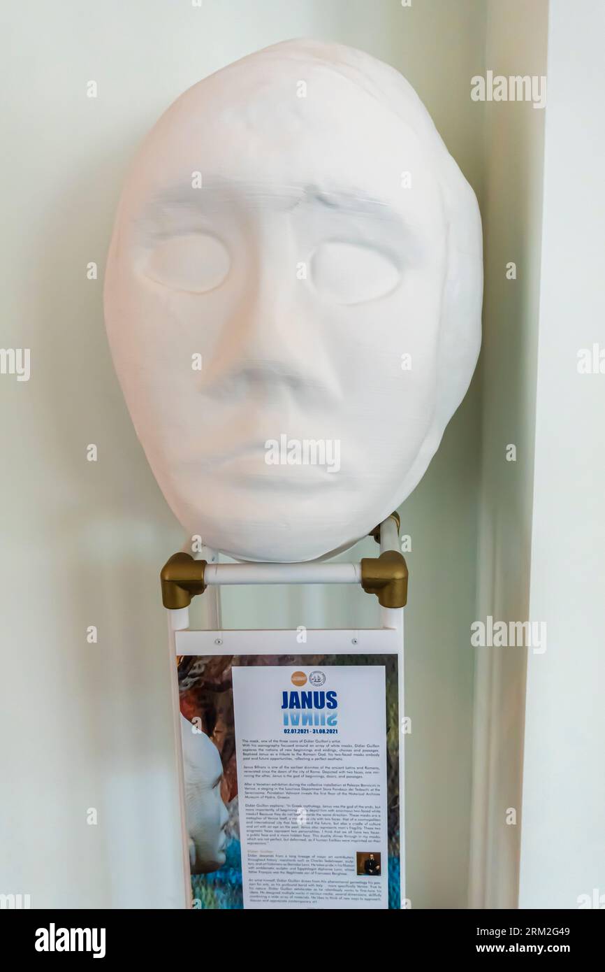 Janus mask hi-res stock photography and images - Alamy