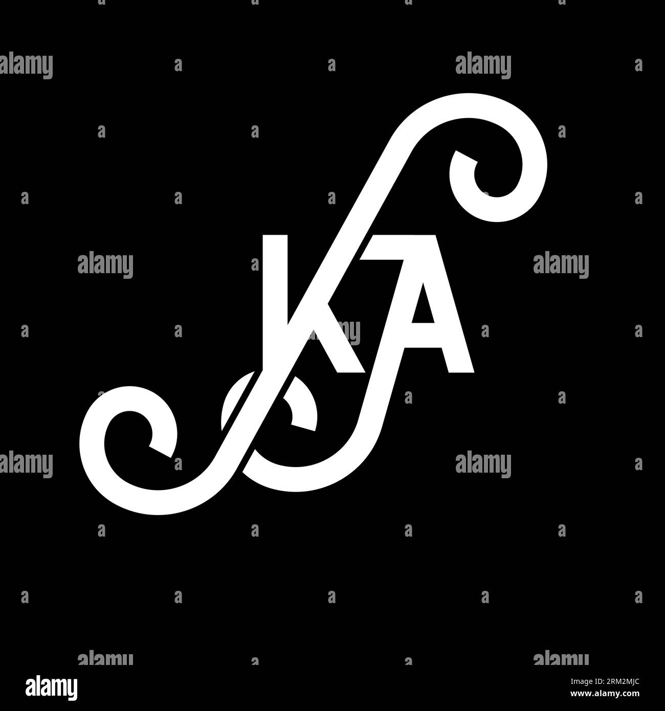 Ka clean logo Black and White Stock Photos & Images - Alamy