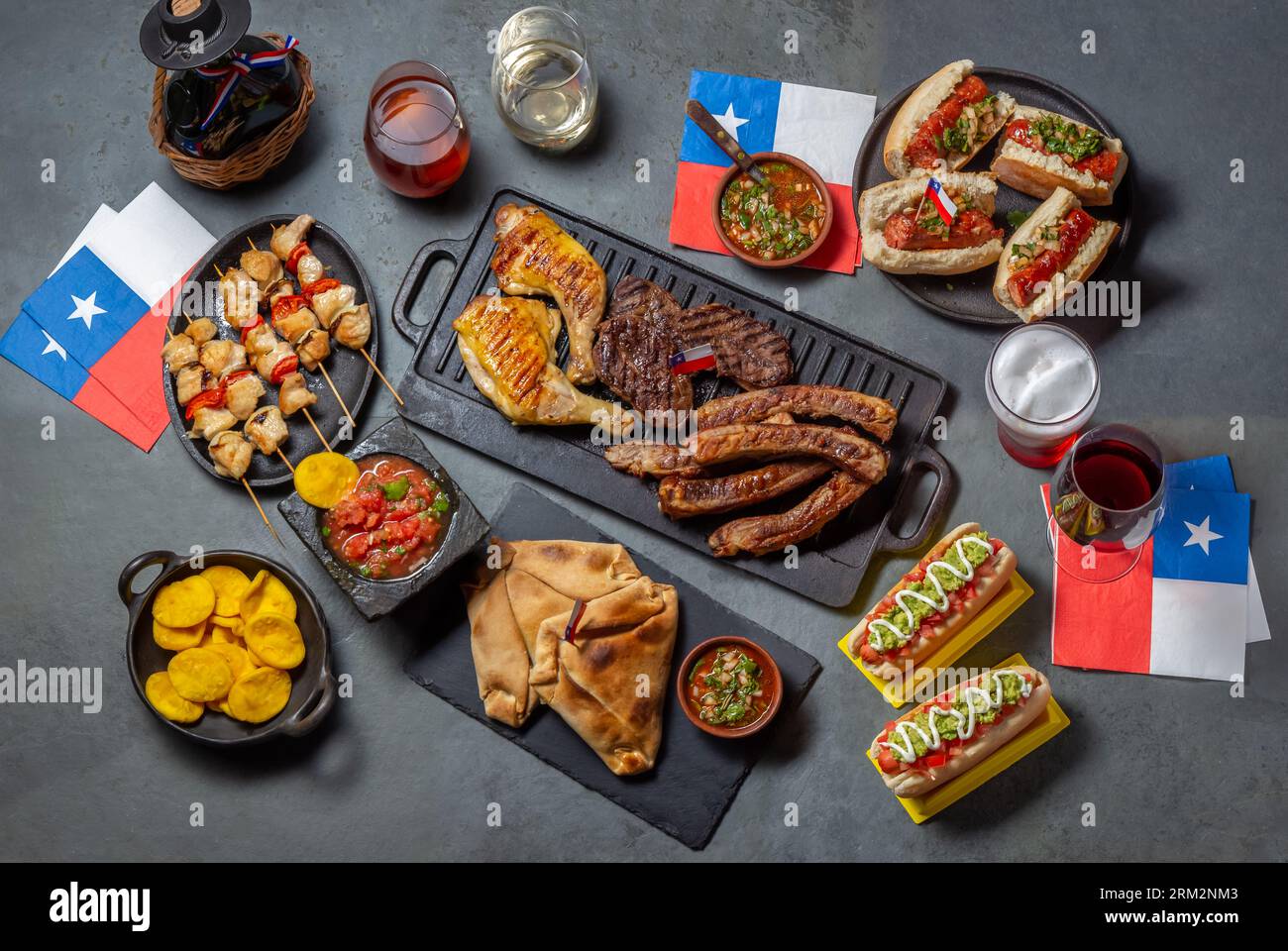 Chilean asado hi-res stock photography and images - Alamy