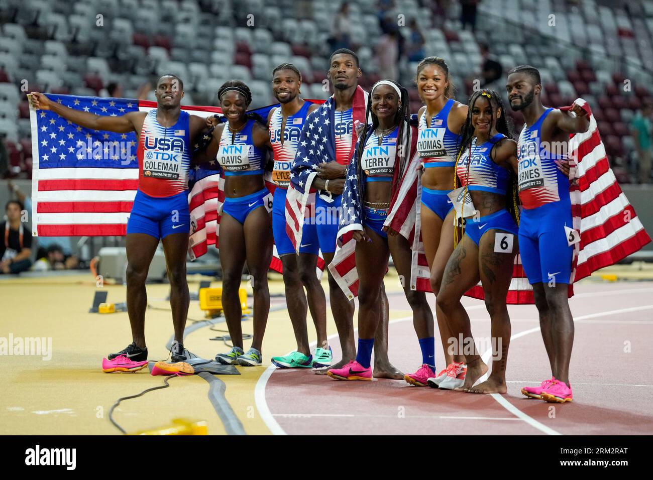 Christian Coleman, Tamari Davis, Noah Lyles, Fred Kerley, Twanisha ...
