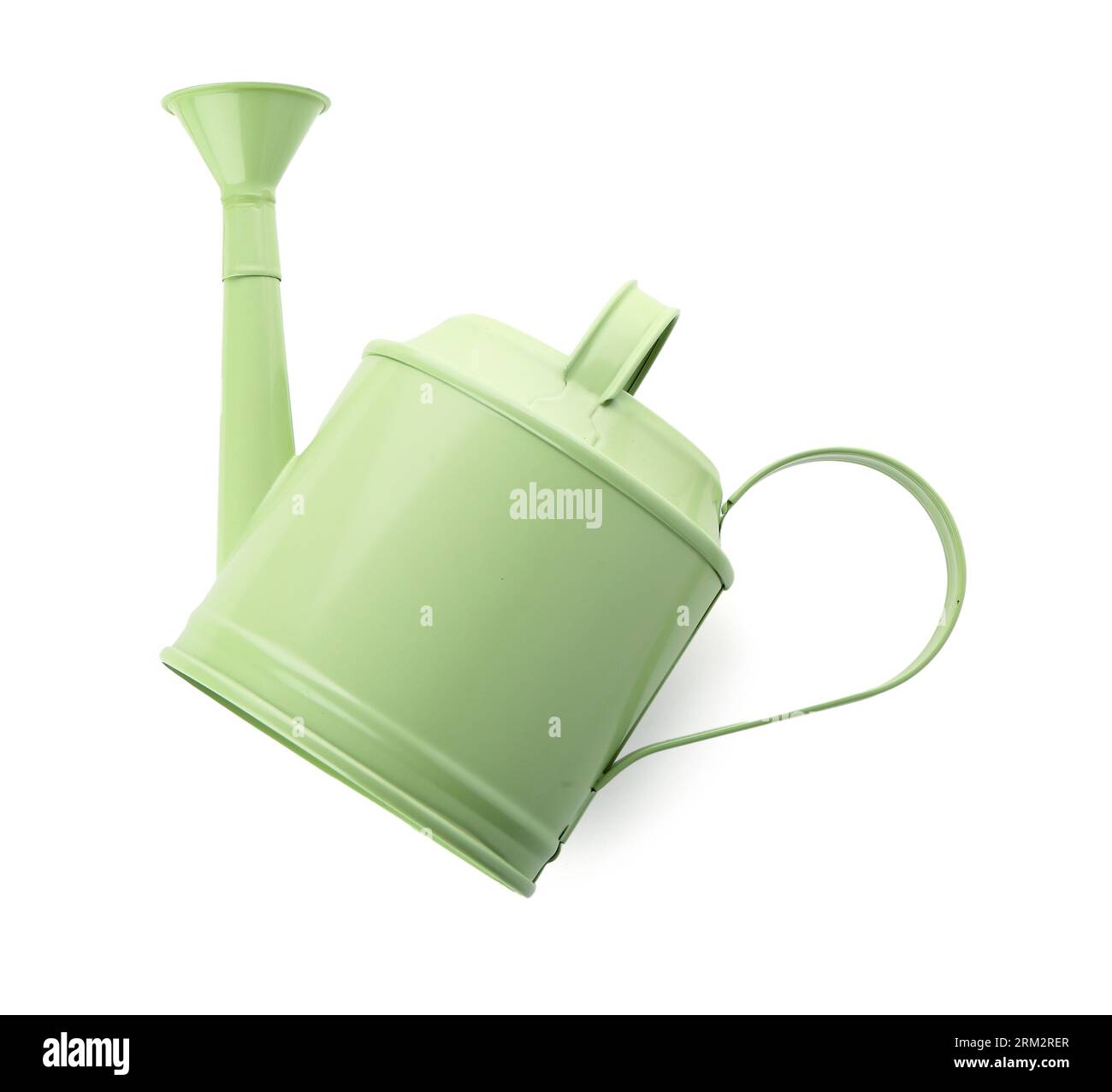 Metal watering can top view hi-res stock photography and images - Alamy