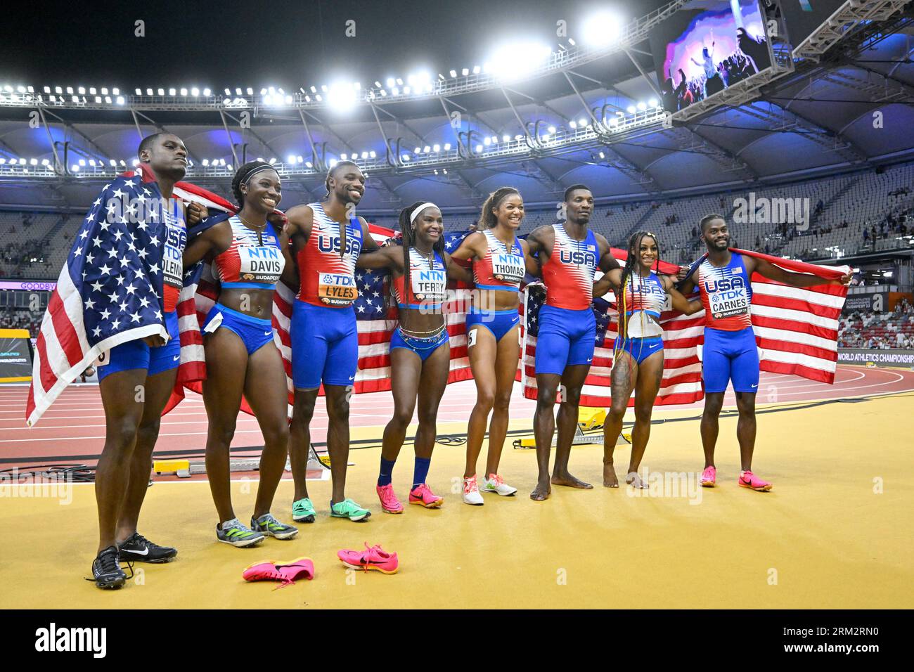 Christian Coleman, Tamari Davis, Noah Lyles, Fred Kerley, Twanisha ...