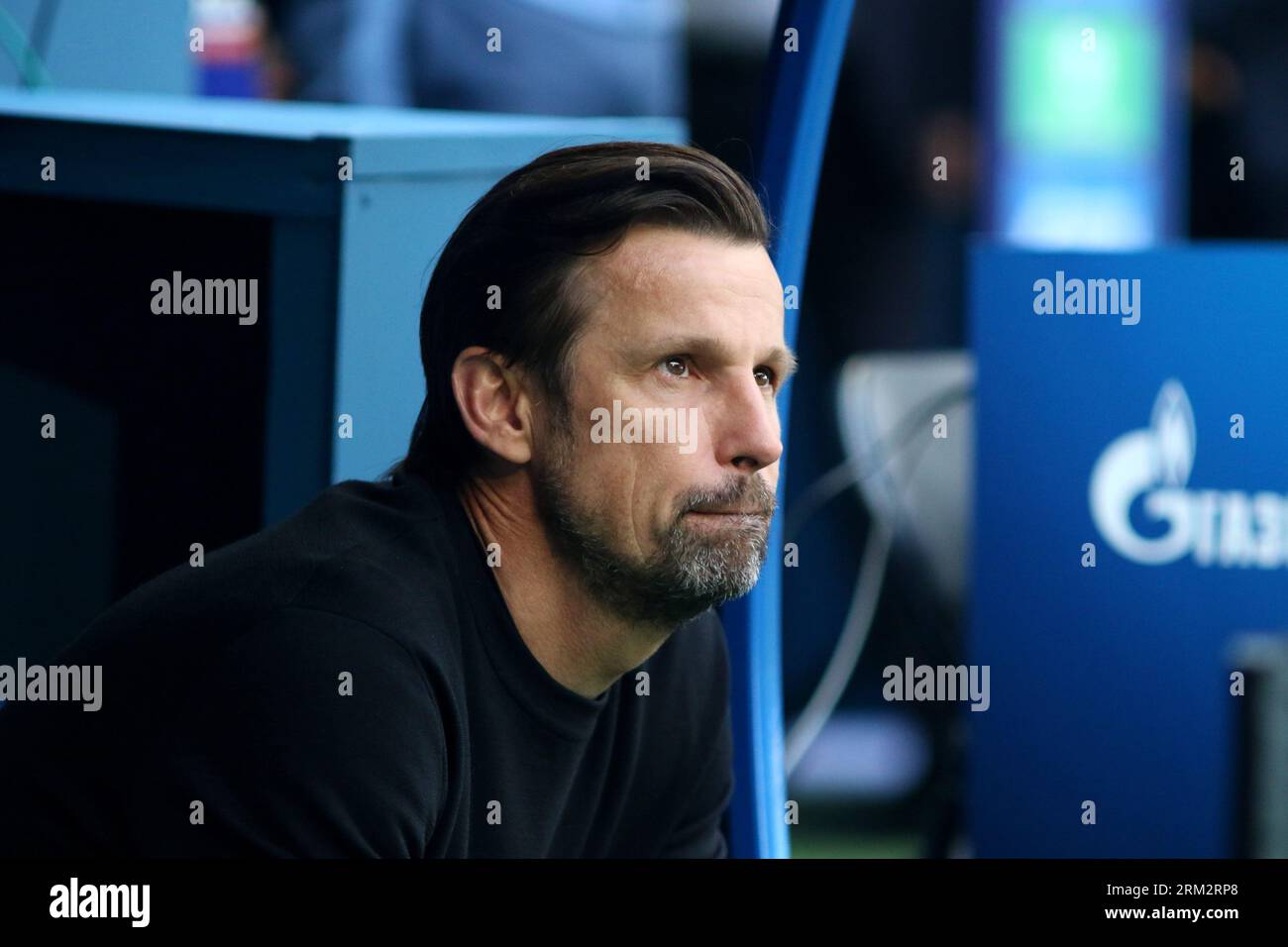 Saint Petersburg, Russia, 26 august 2023: Football. Russian Premier ...