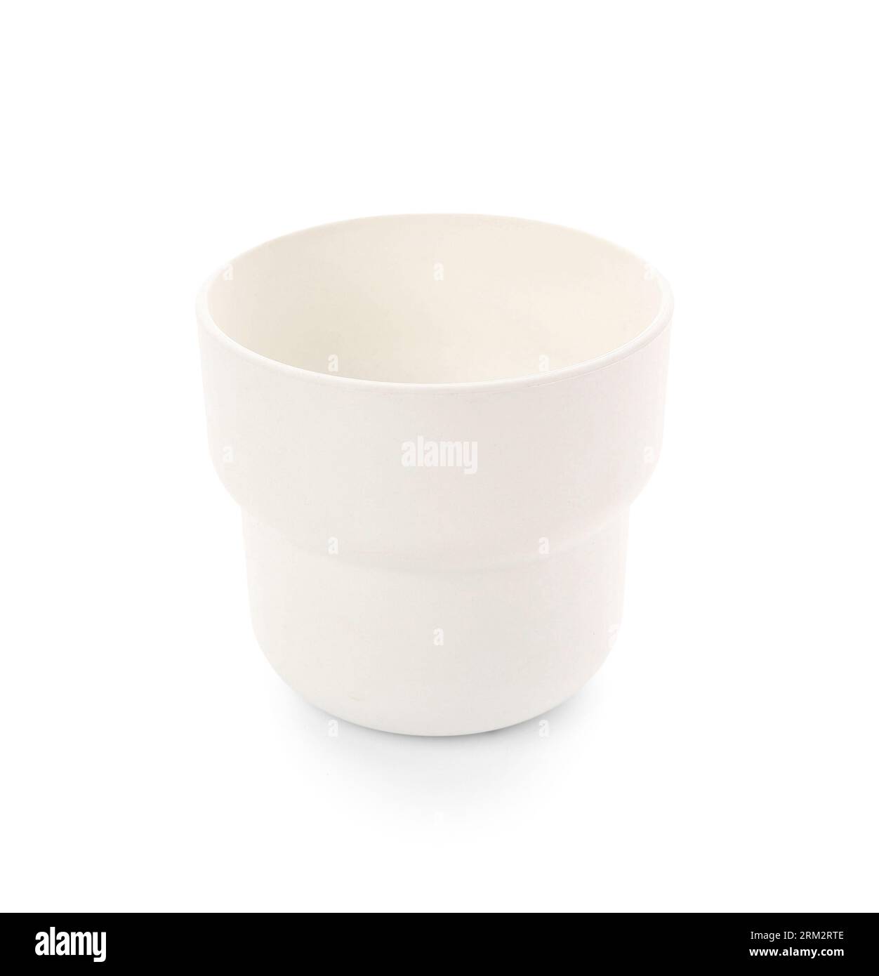 Empty flower pot isolated on white background Stock Photo - Alamy