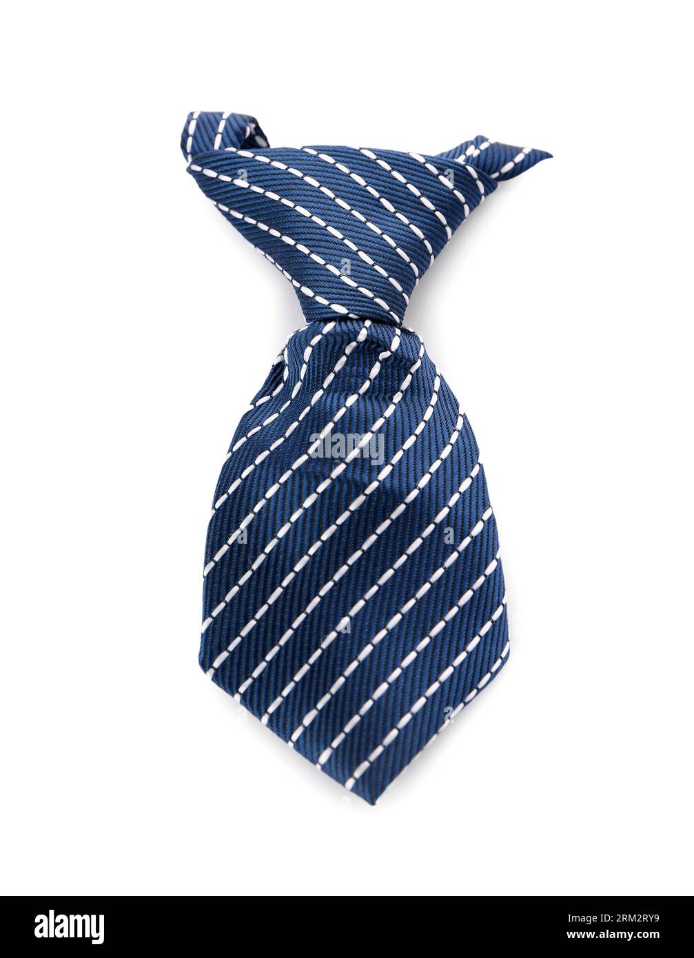 Stylish necktie for pet isolated on white background Stock Photo - Alamy