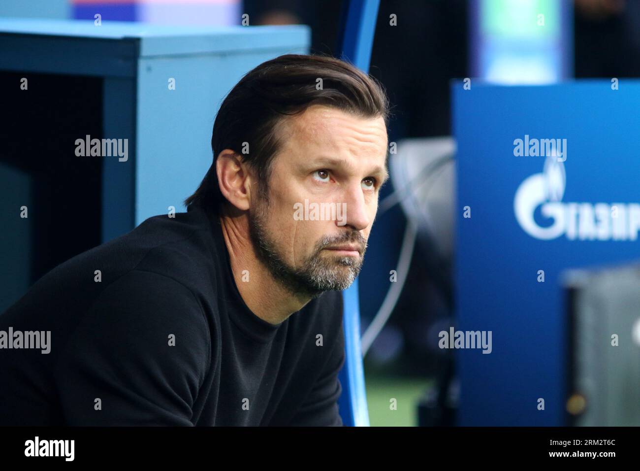 Saint Petersburg, Russia, 26 august 2023: Football. Russian Premier ...