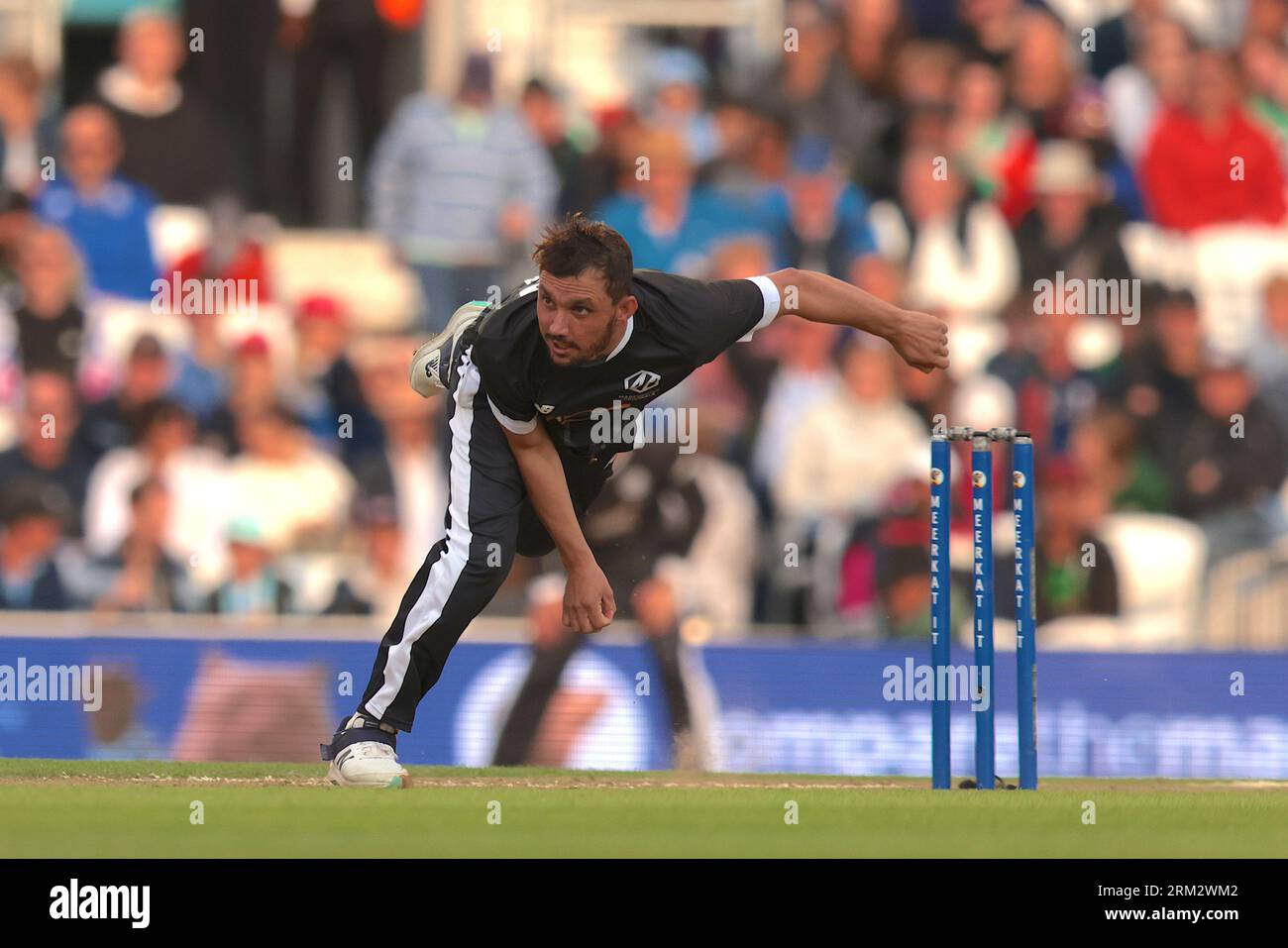 London, UK. 26th Aug, 2023. Zaman Khan of the Manchester Originals ...
