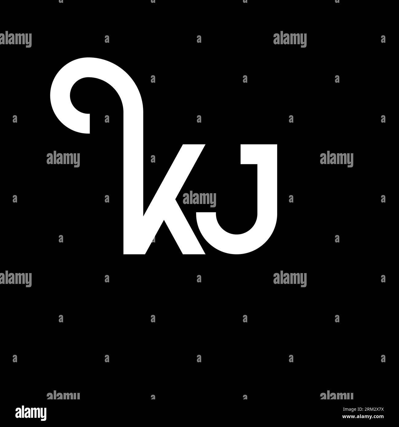 Kj clean logo hi-res stock photography and images - Alamy
