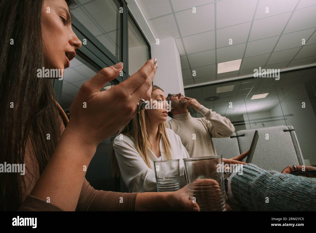 Inter generational coworkers hi-res stock photography and images - Alamy