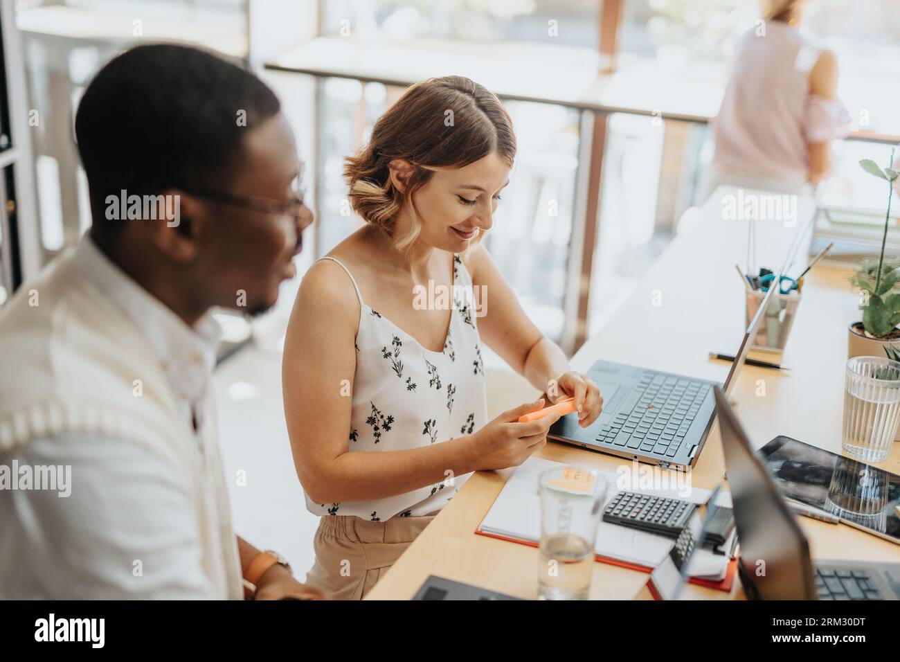 Efficient teamwork and collaboration in a diverse corporate office ...