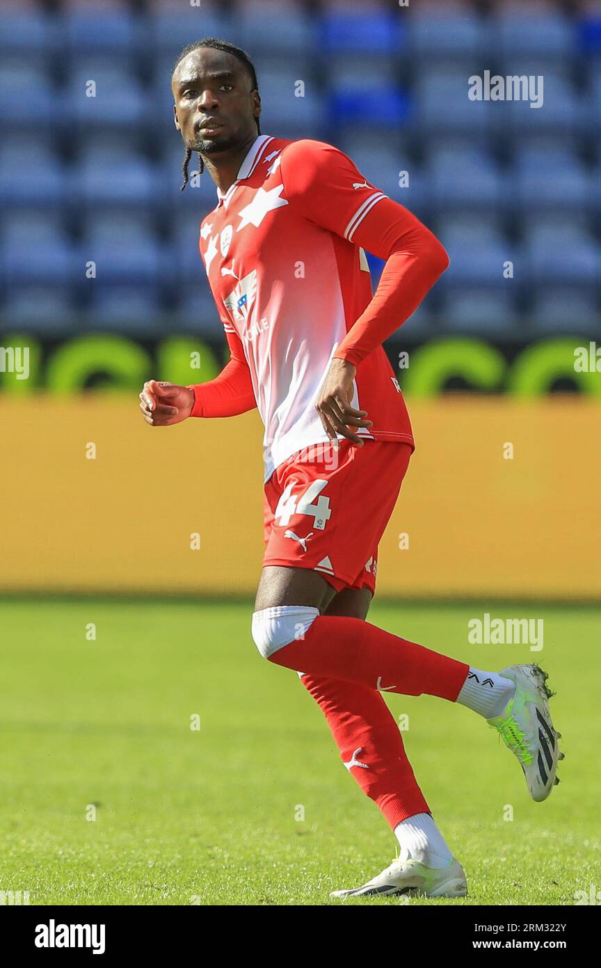 Devante Cole #44 of Barnsley during the Sky Bet League 1 match Wigan ...