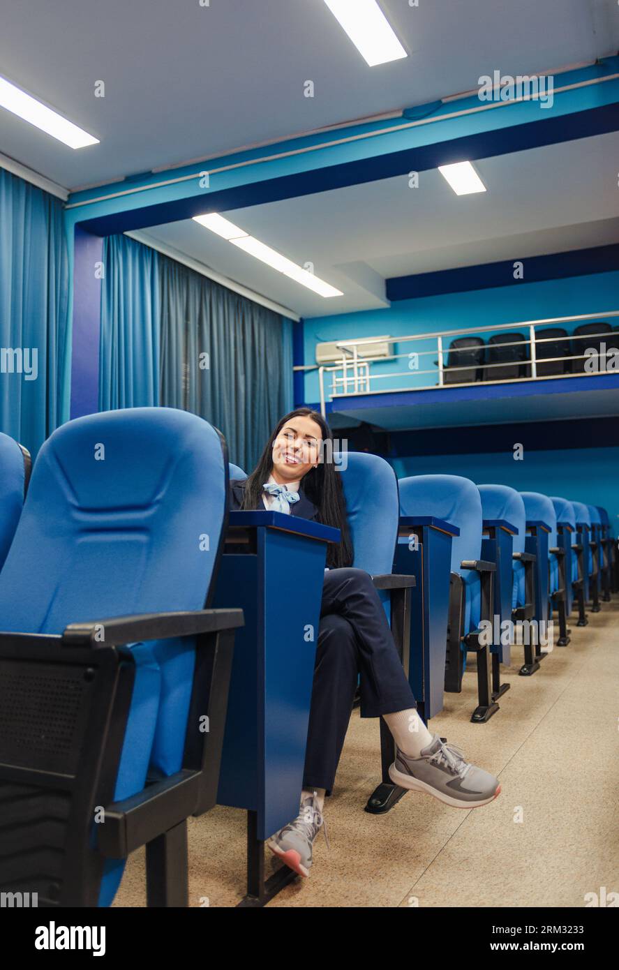 University graduation chairs hi-res stock photography and images - Alamy