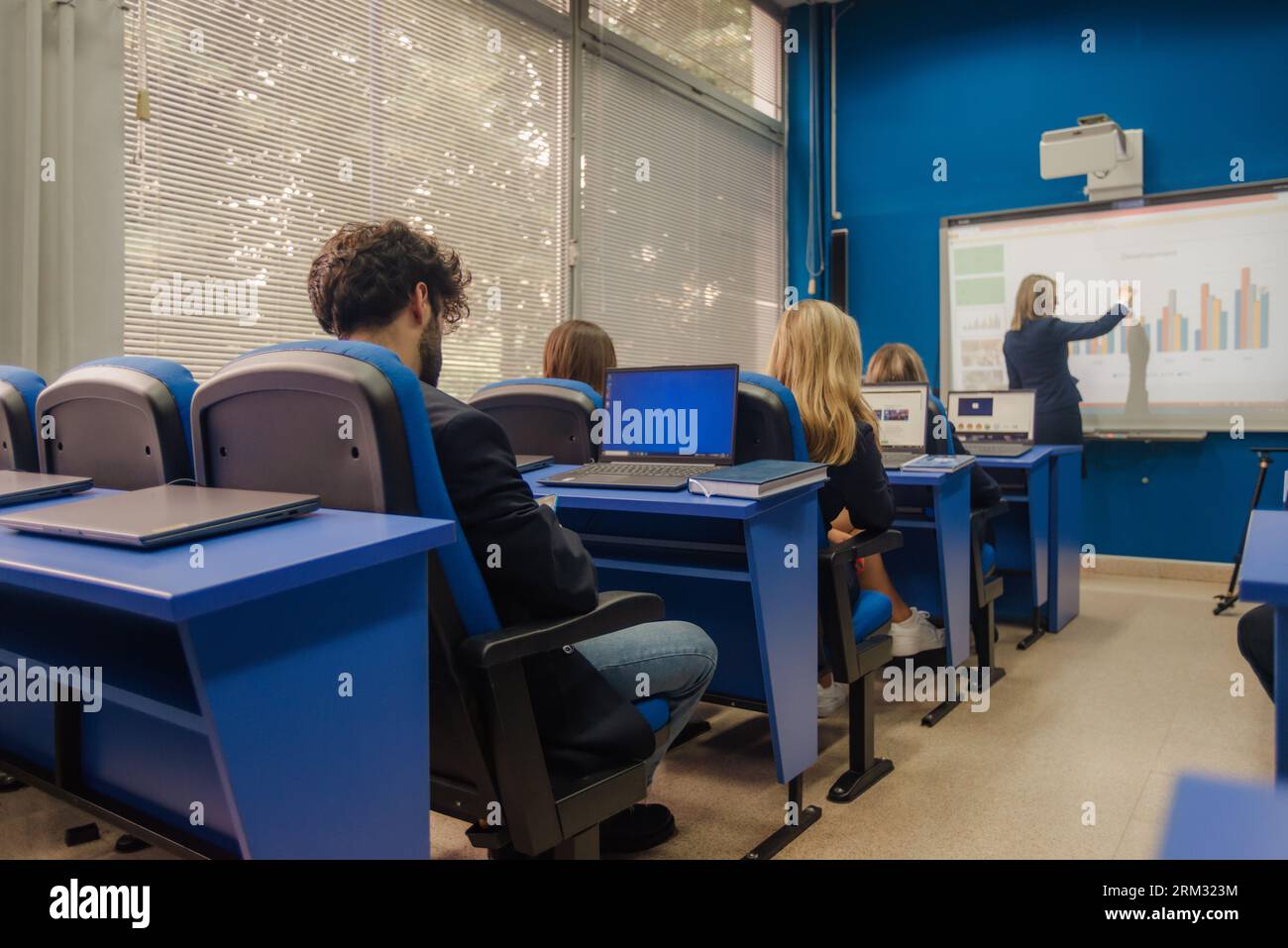 Professor sharing knowledge hi-res stock photography and images - Alamy