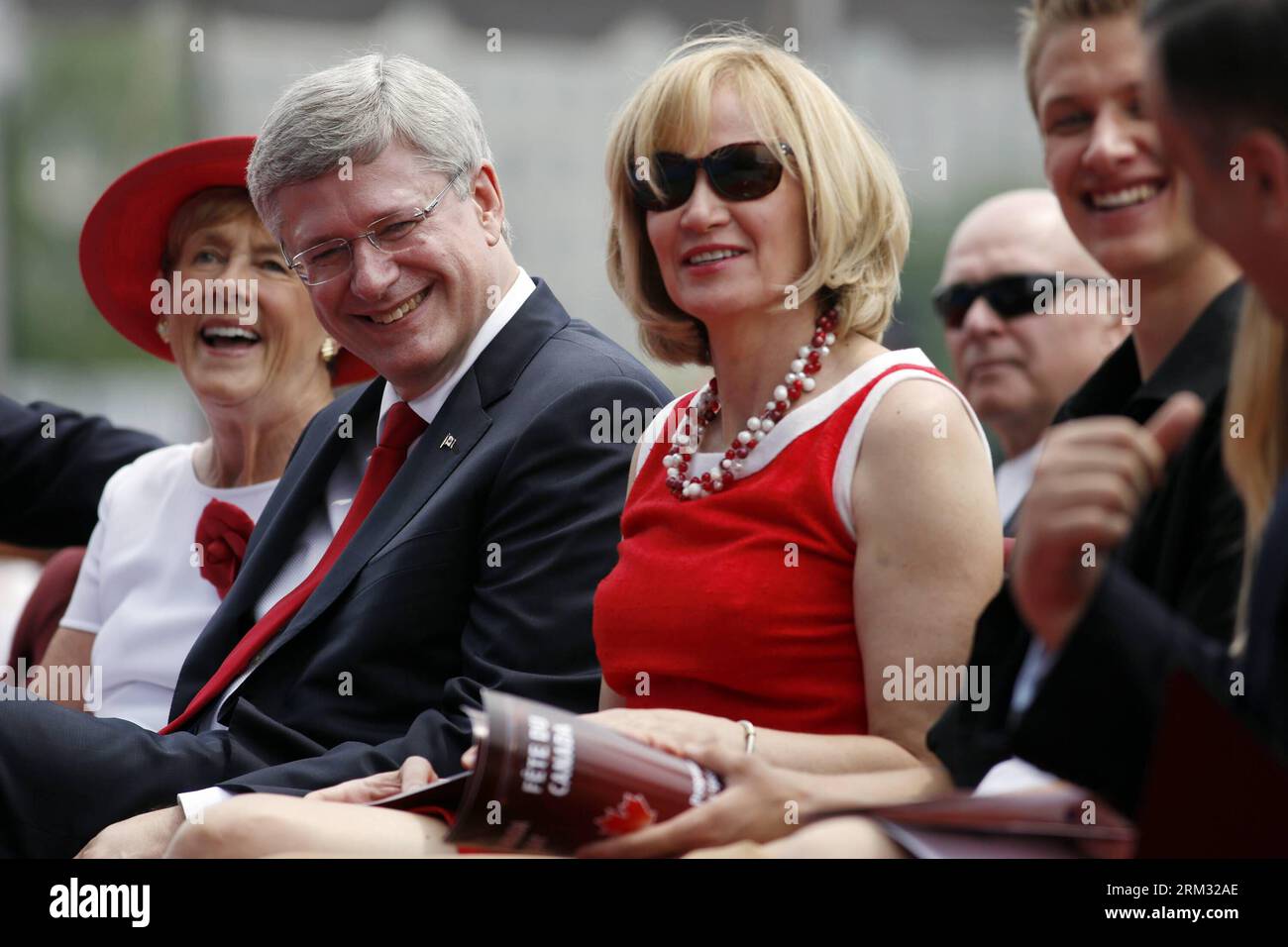 Stephen harper wife laureen hi-res stock photography and images - Alamy