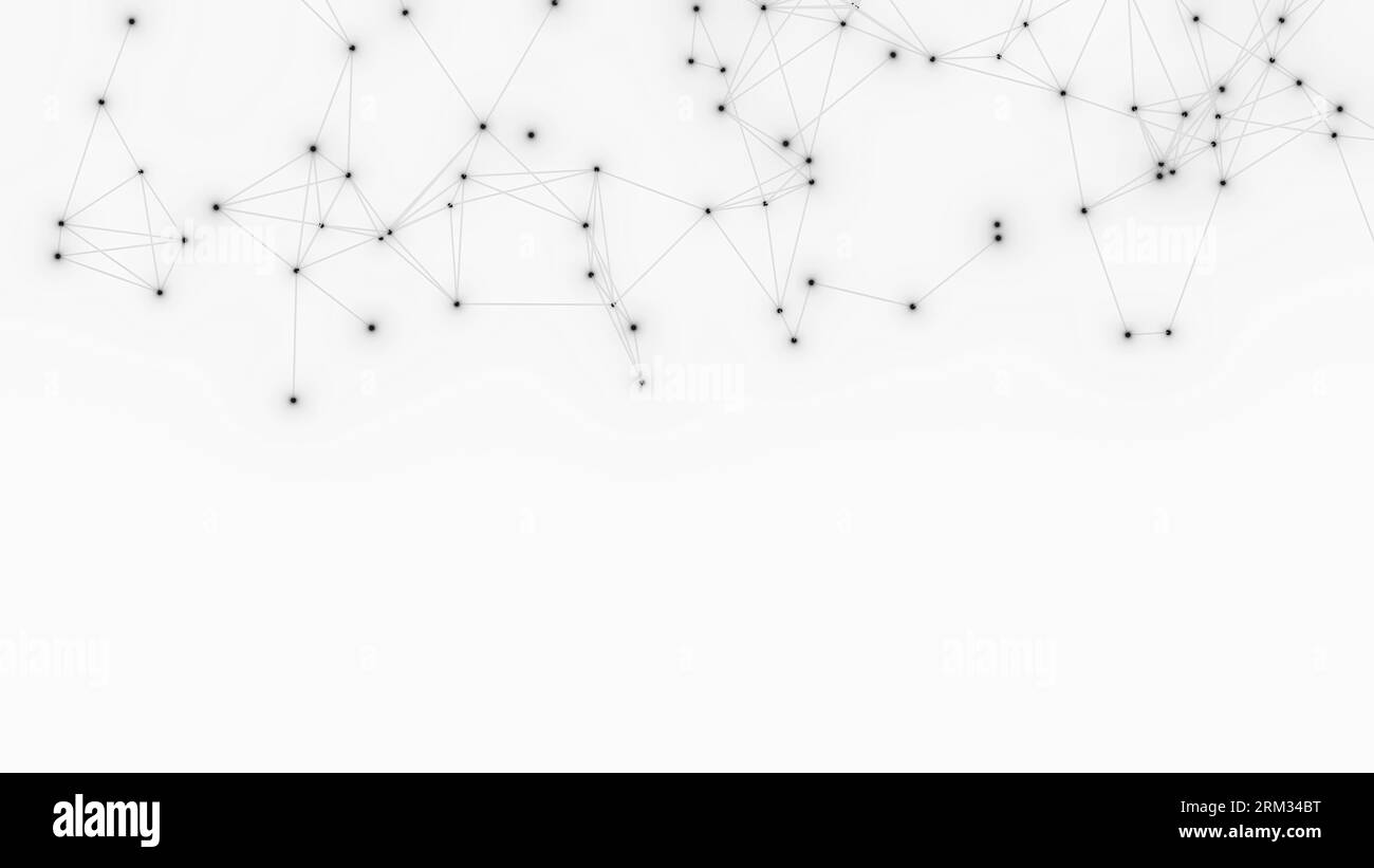 Abstract geometric white background. Plexus mesh backdrop Stock Photo ...