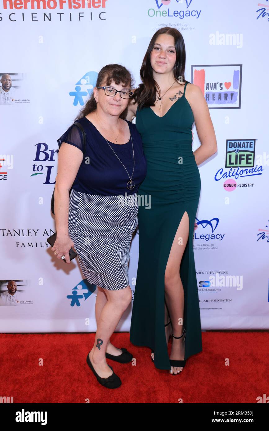 Los Angeles, California, USA. 24th August, 2023. Stephanie Ostrano and Jessica Ostrano attending ...
