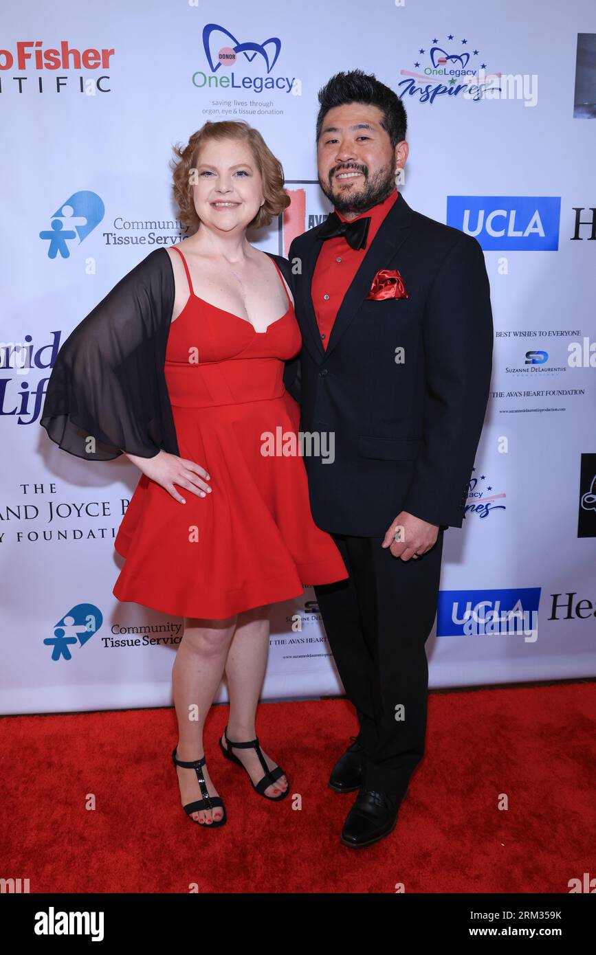 Los Angeles, California, USA. 24th August, 2023. Audrey and Ki Kim attending the Ava's Heart ...