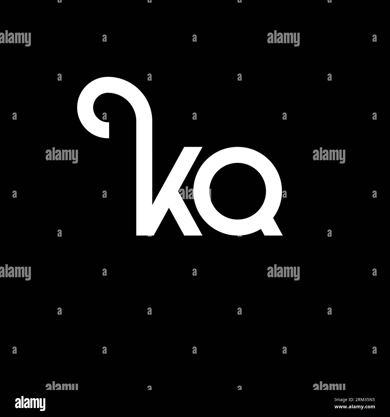 Kq clean logo hi-res stock photography and images - Alamy