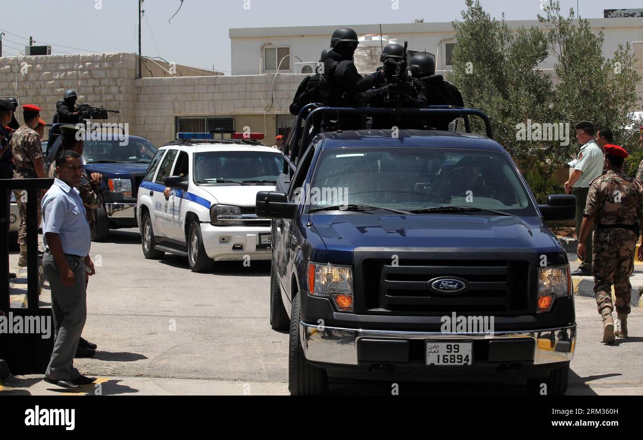 Jordan police car hi-res stock photography and images - Alamy