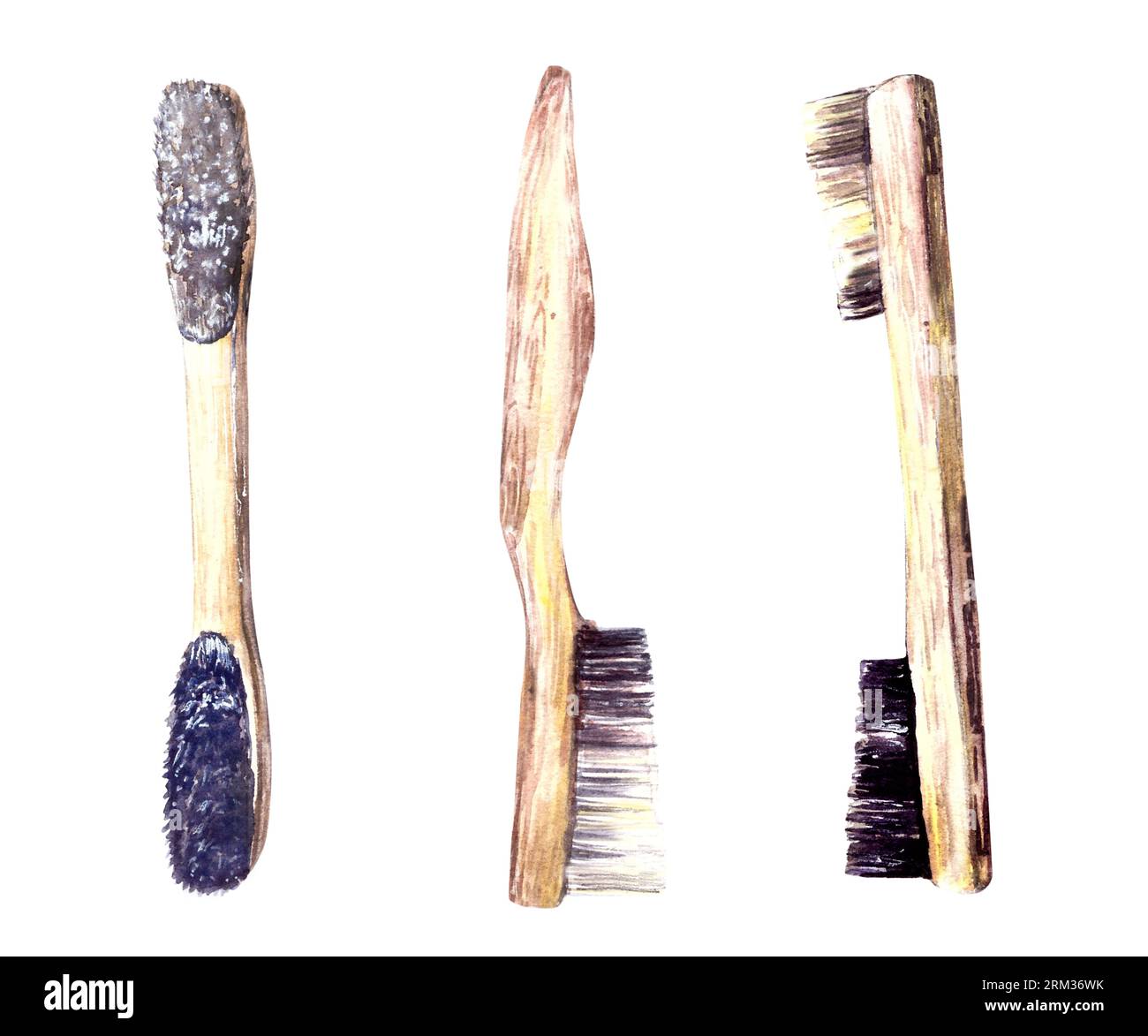 Climbing brush set for cleaning magnesia from rocks. Boulder brush.Hand ...